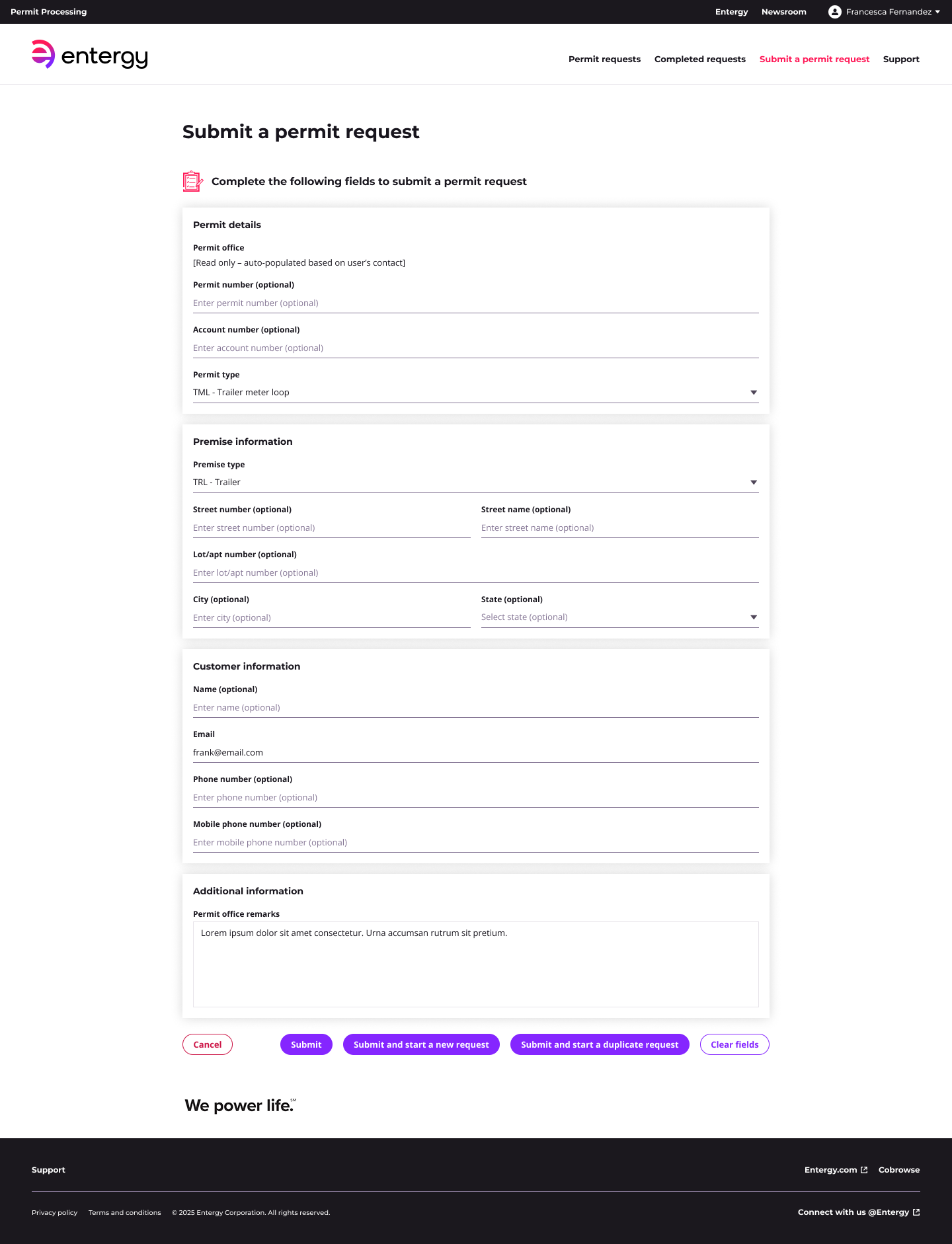 Permit Processing Portal